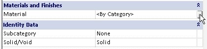 Defining Material Parameters as Instance Properties | CADnotes